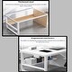 Gray Rectangle MDF Computer Desk with 3 Drawers - Bed Bath & Beyond ...
