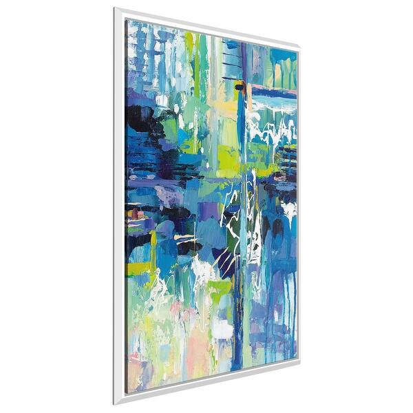 "Sequence" Print on Floating Canvas - Bed Bath & Beyond - 36403947