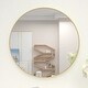 Wall Circle Mirror, Modern and Simple Design Mirror, with an Alloy ...