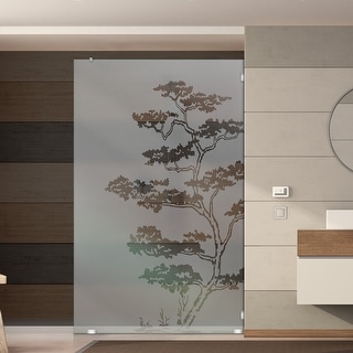 Frameless Fixed Shower Glass Panel - Bed Bath & Beyond - 42772984