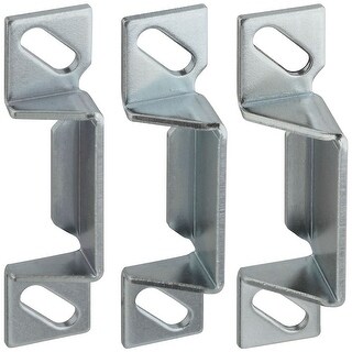 National Hardware N349-258 Replacement Steel Rigid Strike Set, Zinc ...