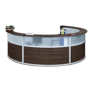 Forward Furniture Compass Quad Curved Reception Desk - Commercial Grade ...