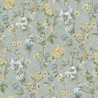 Phoebe Nature Trail Unpasted Wallpaper undefined 396in x 20.8in - On ...