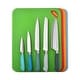14-Piece Color-Coded Knife & Cutting Board Set – Razor-Sharp Stainless ...