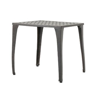 Contemporary Outdoor 18-inch Side Table For Garden - Bed Bath & Beyond ...