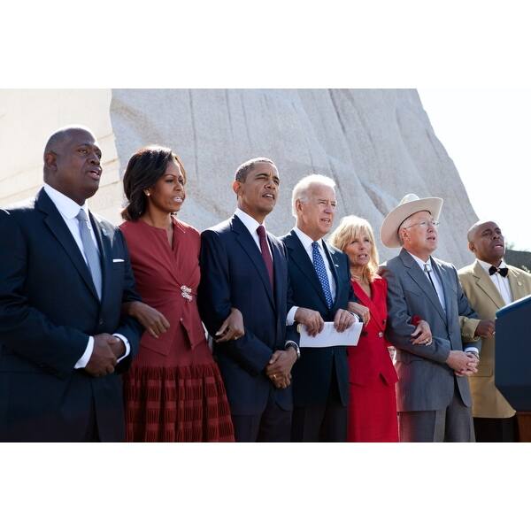 Freedom Anthem At Dedication Ceremony For The Martin Luther King Jr ...