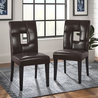 Brda Keyhole Back Dining Chairs (Set of 2) - Dining Chair - Bed Bath ...