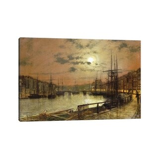 iCanvas "Whitby, " by John Atkinson Grimshaw Canvas Print - Bed Bath ...