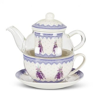 Set Of 5 Lavender Tea For One Tea Set - Bed Bath & Beyond - 40036703