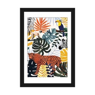 iCanvas "Jungle Jumble II" by Victoria Borges - Bed Bath & Beyond ...