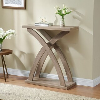 Graceful Console Table with Curved Legs for Hallway and Entryway - Bed ...