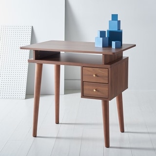 SAFAVIEH Couture Monika 2 Drawer Desk - Bed Bath & Beyond - 35435435