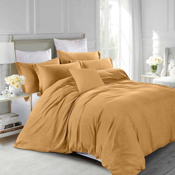 ochre bed sheets