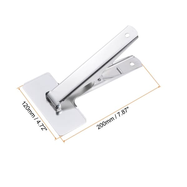 200x120mm Strong Cloth Clamp Stainless Steel Movable Hand-held Wide Jaw ...