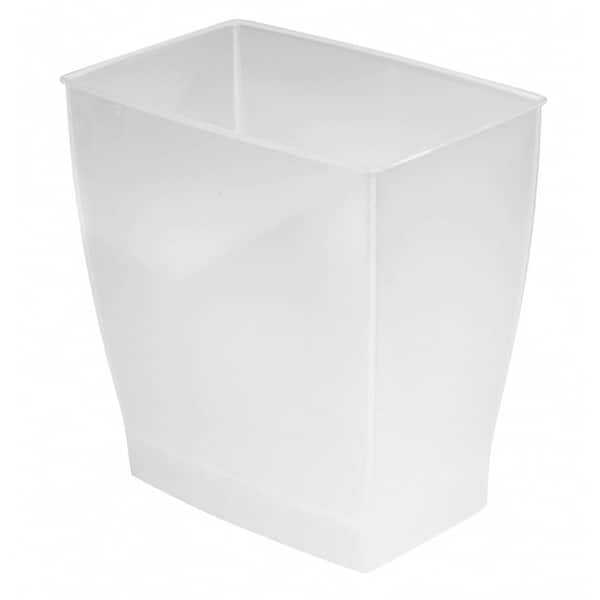 Wastebasket Garbage Can, Frost, 2.5 gallon - Bed Bath & Beyond - 36293875