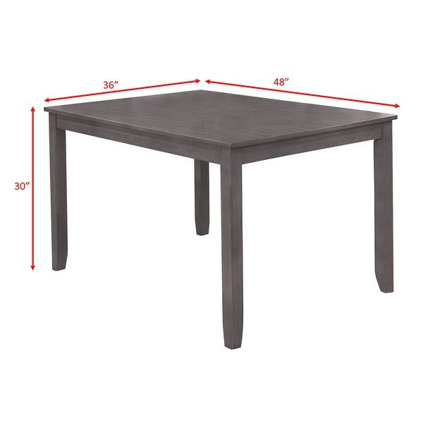 Carolina Gray Modern Dining Room Set - Bed Bath & Beyond - 39138353