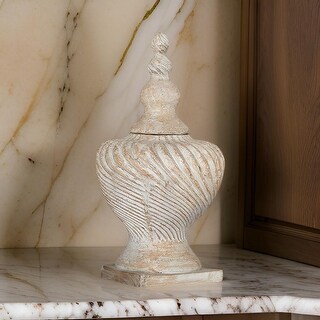 Classic Ceramic Vase with Lid - Bed Bath & Beyond - 18841238