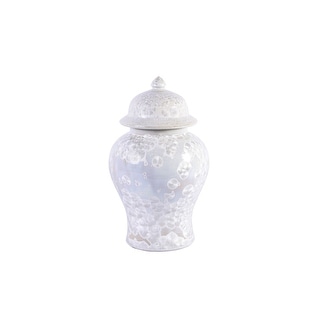 Crystal Shell Temple Decorative Jar - Bed Bath & Beyond - 20645279