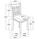 Lavon Wood Dining Side Chair Linen and Light Oak (Set of 2) - Bed Bath ...