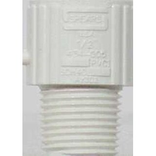 Charlotte Pipe PVC021030600 Riser Extension, 1/2X1/2", White - Bed Bath ...