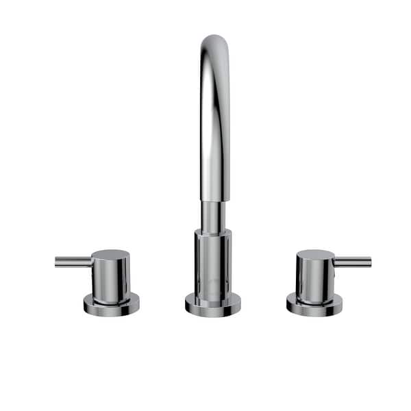 Belanger Two-Handle Widespread Bathroom Faucet with Drain Assembly ...