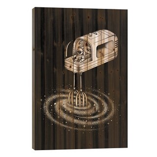 Mix It Up II Print On Wood by Enkel Dika - Multi-Color - Bed Bath ...