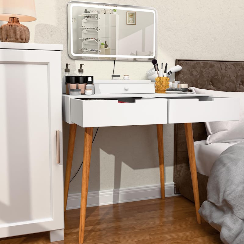 makeup vanity desk small