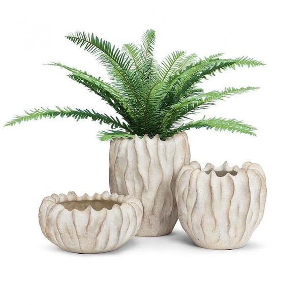 Wavy Pod Style Planter - Bed Bath & Beyond - 39307836