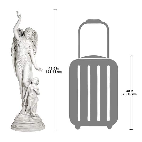 Design Toscano Queen Of Angels Guardian Angel Statue - Bed Bath ...