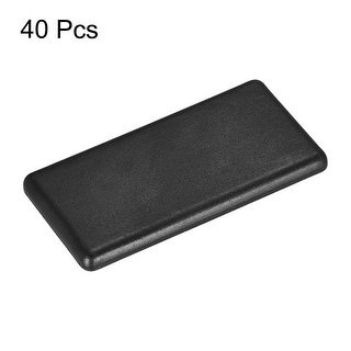 Standard Plastic Rectangle Aluminum Extrusion End Cap 20x40mm 40pcs ...