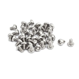 M4x6mm 304 Stainless Steel Button Head Torx Screws Bolts T20 Drive ...