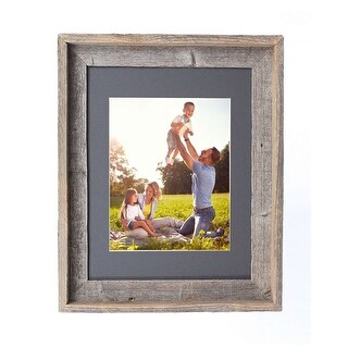 16x20 Rustic Cinder Picture Frame with Plexiglass Holder - Bed Bath ...