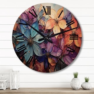 Designart "Colorful Prismatic Kaleidoscope I" Abstract Collages ...