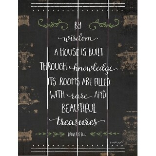 By Wisdom a House is Built - Bed Bath & Beyond - 36249592