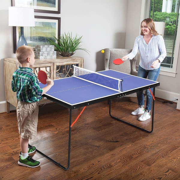 Foldable table tennis table store