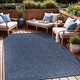 Aloha Washable Solid Indoor Outdoor Area Rug Patio Deck Living Room ...