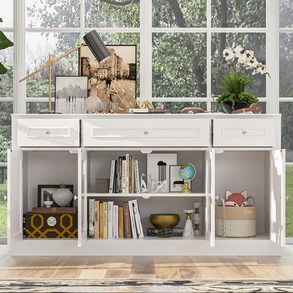 Entertainment Wall Unit /Bridge Multifunctional TV Stand Console Table ...