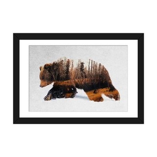 iCanvas "Travelling Bear" by Andreas Lie - Bed Bath & Beyond - 37372726