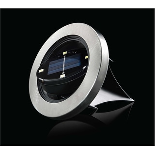 Bell and Howell Solar Powered Swivel Disk Lights 4pk - Bed Bath ...