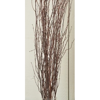 Decorative Natural brown Birch Branches 5 stems per bunch, 3-4 feet ...