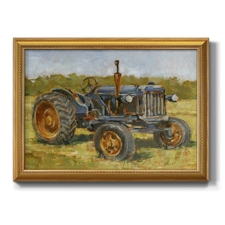 Rustic Tractors III Premium Framed Canvas- Ready to Hang - Bed Bath ...