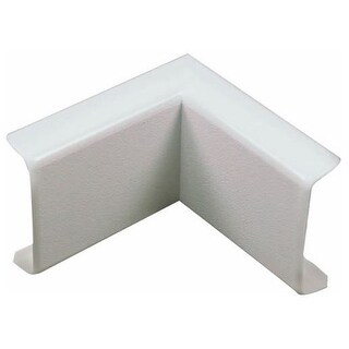 Wiremold NMW7 90 Degree Wiring System Inside Elbow, White - Bed Bath ...