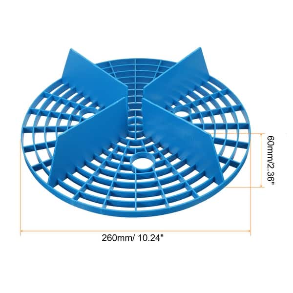 Wash Bucket Insert 10.24" Grit Filter for Wash and Detail Kits Blue ...