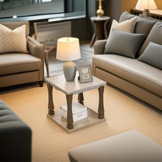 Mid-Century Rectangle End Table - Bed Bath & Beyond - 40877953