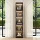 Tall Modular Display Storage Cabinet Bookcase w/Light Home Office - Bed ...