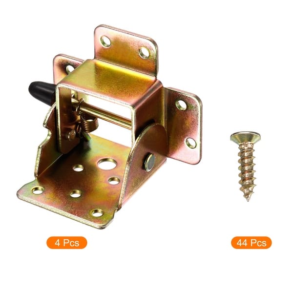 Folding Hinge Self-Locking Frame Extension Rack Bracket for Table Legs ...