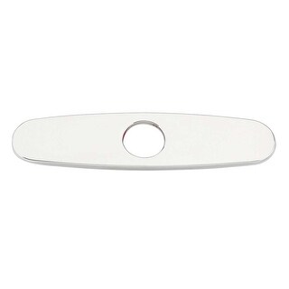 Widespread Sink Faucet Cover Plate 8 in. Chrome Plated Widespread Sink ...
