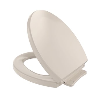 TOTO SoftClose Round Closed-Front Toilet Seat and Lid - Bed Bath ...
