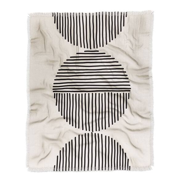 Urban Wild Studio Evening Lines Made To Order Throw Blanket - Bed Bath ...