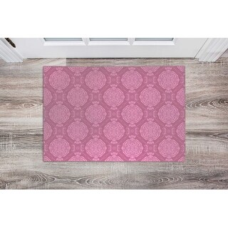 SUMA PINK Doormat By Kavka Designs - Bed Bath & Beyond - 31567575